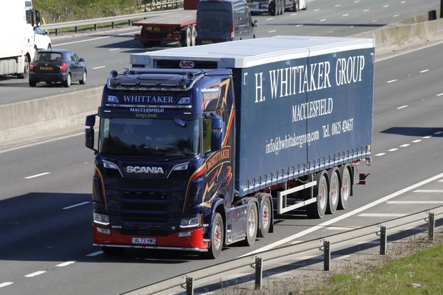 COLOUR PHOTOGRAPH TRUCK photo of H WHITTAKER GROUP SCANIA AL72HWG £0.99 ...