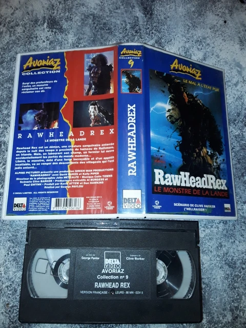 VHS - RAWHEAD Rex - 1986 - Clive Barker - Horreur - Delta Video - 1986 ...