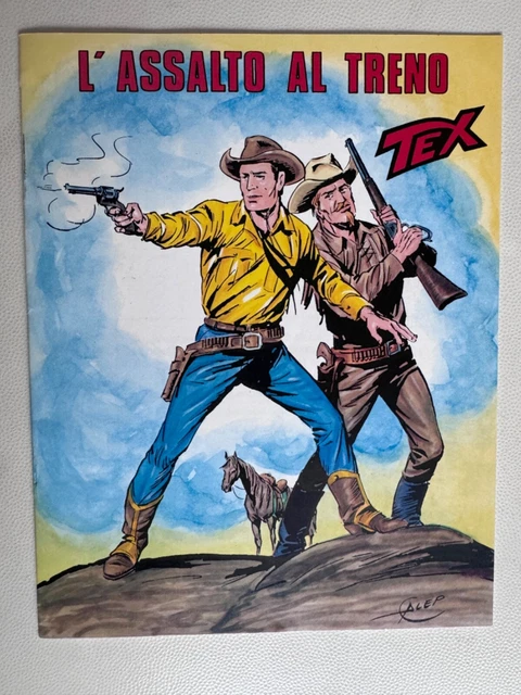 TEX - L'ASSALTO AL TRENO - suppl a IL FUMETTO n. 18 maggio 1989 - ANAF ...