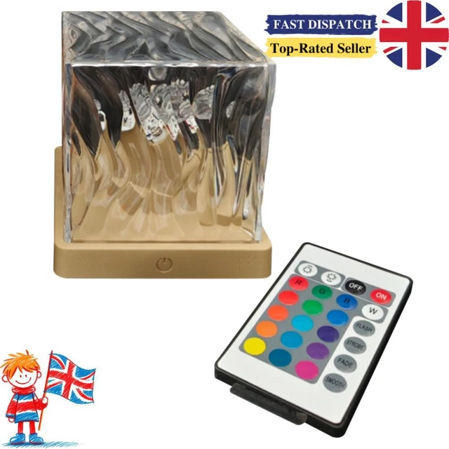 LED DYNAMIC AURORA Northern Light Remote Control RGB Water Ripple ...