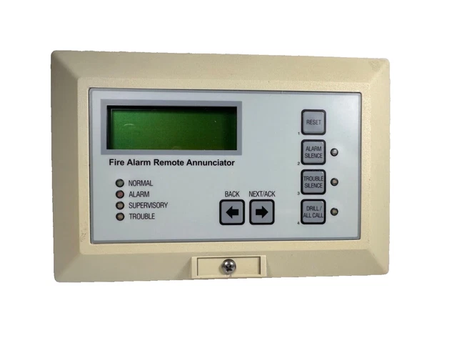 EST EDWARDS 2-LSRA-C Fire Alarm Control Panel Annunciator $124.95 ...