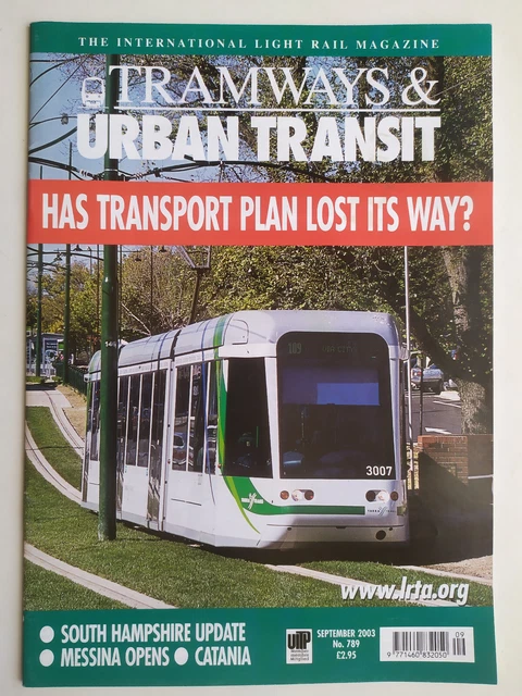 TRAMWAYS & URBAN Transit International Light Rail Magazine No. 789 ...