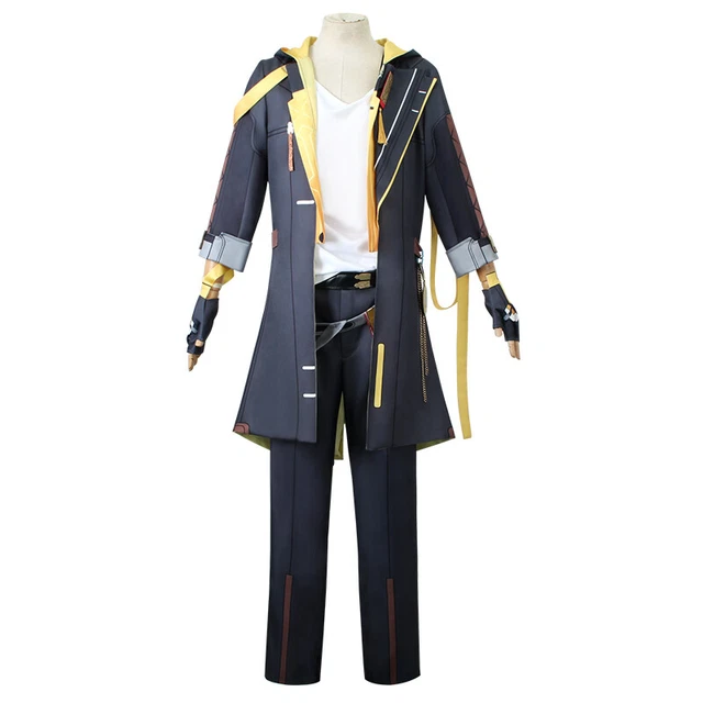HONKAI STAR RAIL Caelus Cosplay Costume Mens Anime Jacket Dress ...