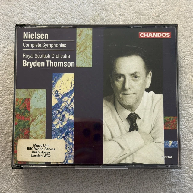 CARL NIELSEN COMPLETE Symphonies 3CD Box Set (1993) Thomson Royal ...