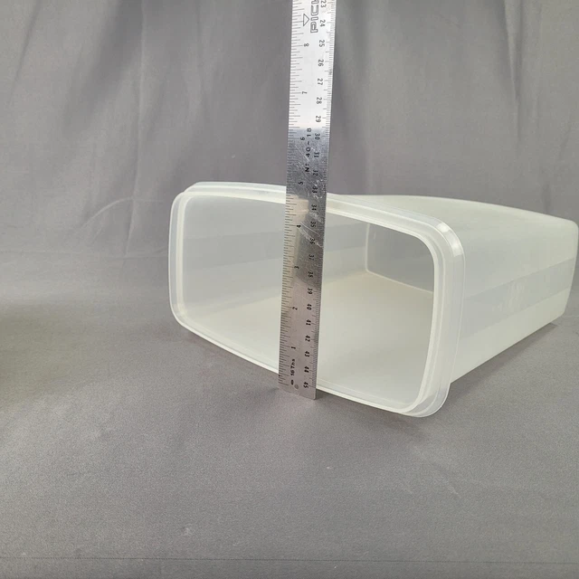VINTAGE TUPPERWARE LARGE Sheer Cereal Keeper Container 20 cup # 1588-1 ...