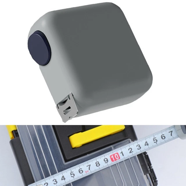 EASY STORAGE SELF Locking Steel Tape Ruler Measure Compact Measuring ...
