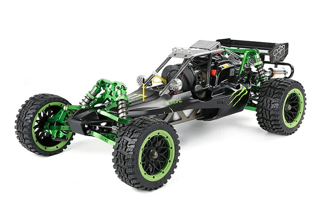 XTC RC RACING BAJA BUGGY PRO VOLL ALUMINIUM + LED 1:5 RTR 45ccm 5PS ...