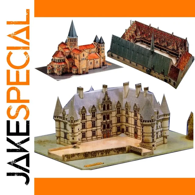 JAKESPECIAL – ARCHITECTURAL Paper Model from Vintage Series EUR 34,79 ...