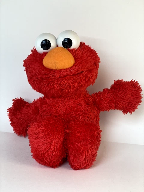 HASBRO SESAME STREET “Elmo” Singing Animated Plush Toy 32443/32442 ...