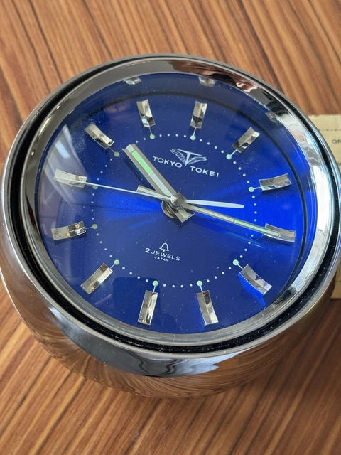 VINTAGE TOKYO TOKEI Alarm Clock,Mechanical,Made In Japan Old Stock ...