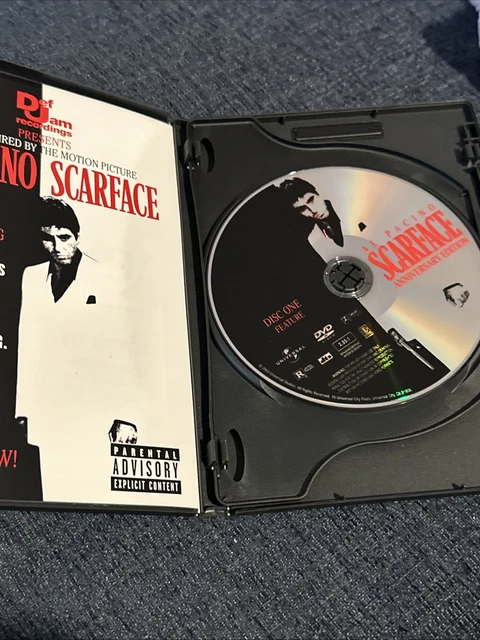 SCARFACE (DVD, 2003, Two-Disc, Full Screen Anniversary Edition) Al ...