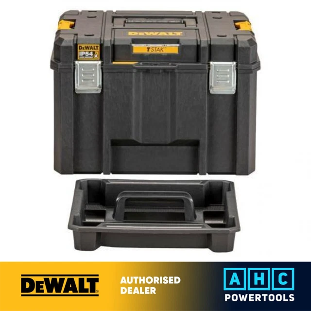 DEWALT DWST83346-1 TSTAK® 2.0 Deep Tool Storage Tool Box Case with Tote ...