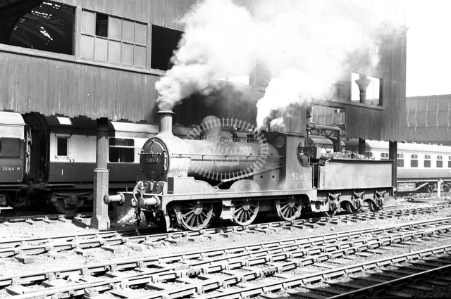 PHOTO BR BRITISH Railways Steam Locomotive Class LYR27 52165 Manchester ...