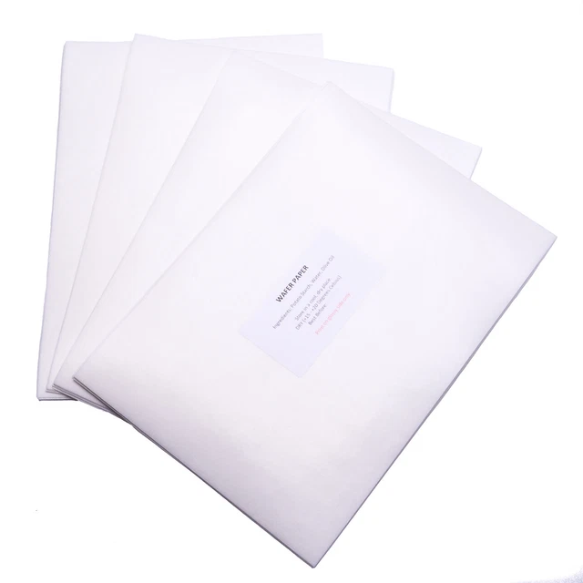 EDIBLE WAFER | Rice PAPER 100 A4 sheets Cupcakes | Birthday Cake ...