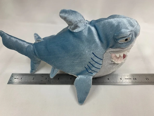 DISNEY PIXAR STORE Exclusive Finding Nemo Bruce Shark Plush Soft Toy ...