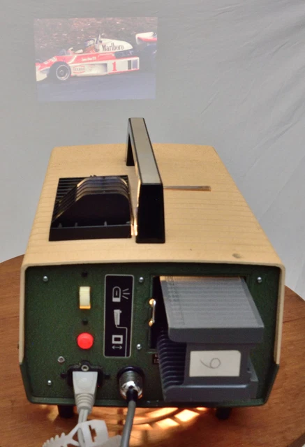 VINTAGE (1960S) CABIN Automat 35mm slide projector, handbook, cover, 4x ...