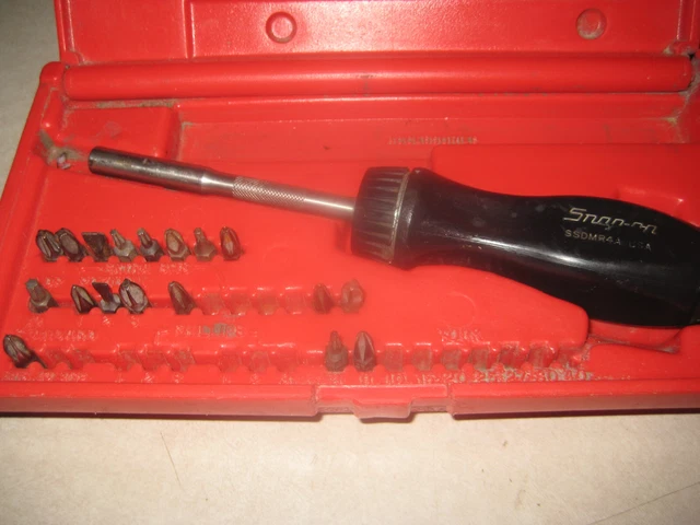 SNAP ON TOOLS Ratcheting Magnetic Screwdriver partial set $75.00 - PicClick