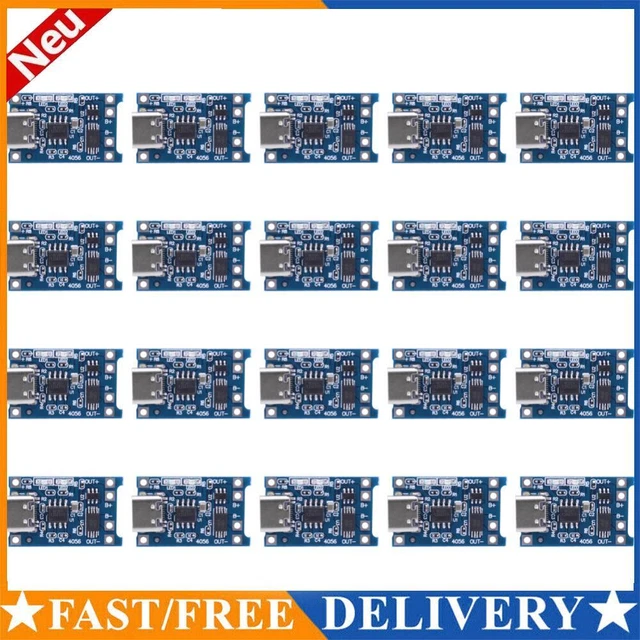 TP4056 BATTERY CHARGING Board 1A Battery Charging Module 4.5V-5V (1PCS ...
