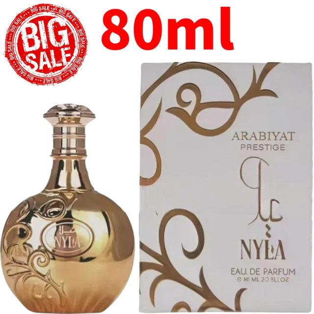 ~ARABIYAT PRESTIGE NYLA Perfume EAU De Parfum 80ml Fragrance Luxury ...