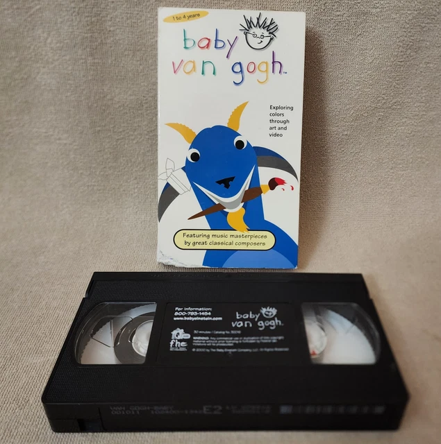 BABY EINSTEIN BABY Van Gogh VHS Video Tape 2000 Educational Colors Art ...