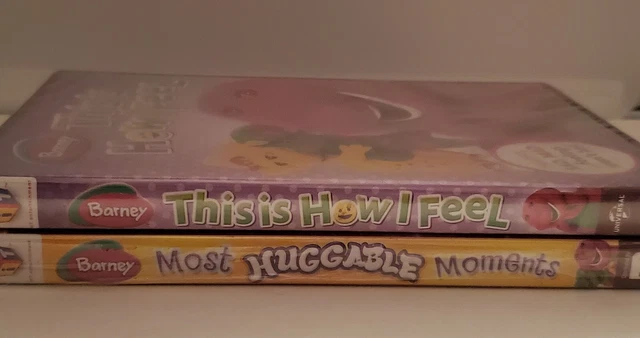 BARNEY DVD LOT- The Most Huggable, This Is How I FEEL $25.00 - PicClick CA