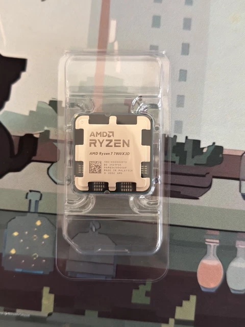 AMD RYZEN 7 7800X3D 8-Cores 4.2GHz Socket AM5 Gaming CPU Processor $574 ...