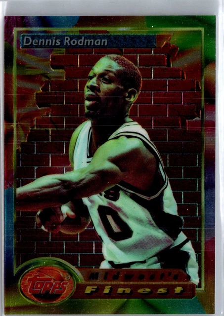 1993-94 FINEST DENNIS Rodman Card #113 San Antonio Spurs EUR 3,31 ...