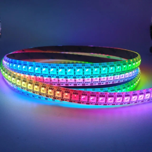 WS2812B 5V 5050 WS2812 RGB LED Strip 1M-5M 30 60 144 Leds Individual ...