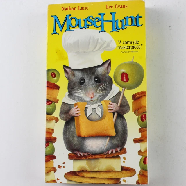 MOUSE HUNT VHS 1998 DreamWorks Comedy Nathan Lane Lee Evans - Good ...