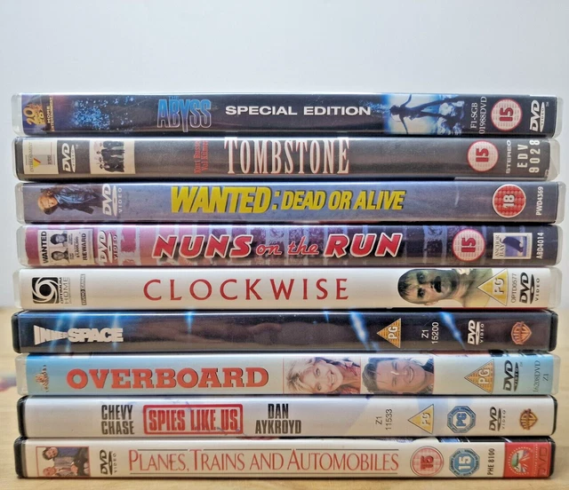 80S / 90S DVD Collection / Rare items / ABYSS / TOMBSTONE / NUNS ON THE ...