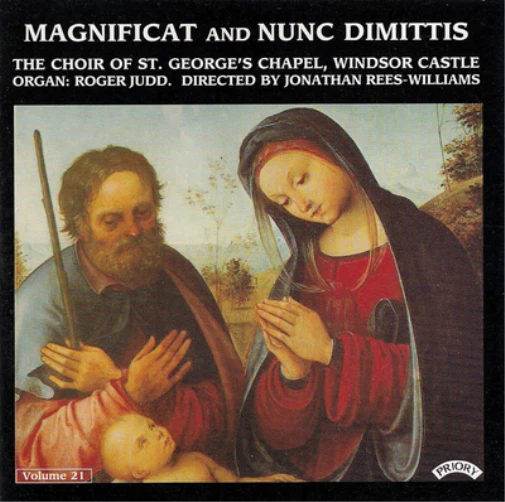 JONATHAN REES-WILLIAMS MAGNIFICAT and Nunc Dimittis - Volume 21 (CD ...