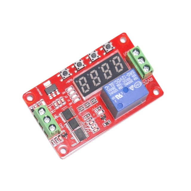 FRM01 PLC DIGITAL Display Relay Module 12V Timing Delay Control Relay Modul V5R4 EUR 9,03 ...
