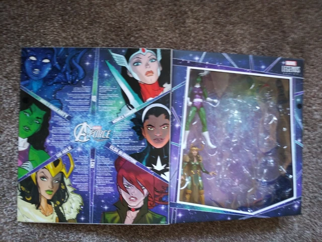 MARVEL LEGENDS TRU Exclusive A-Force She Hulk Sylvie Lady Loki 6 ...