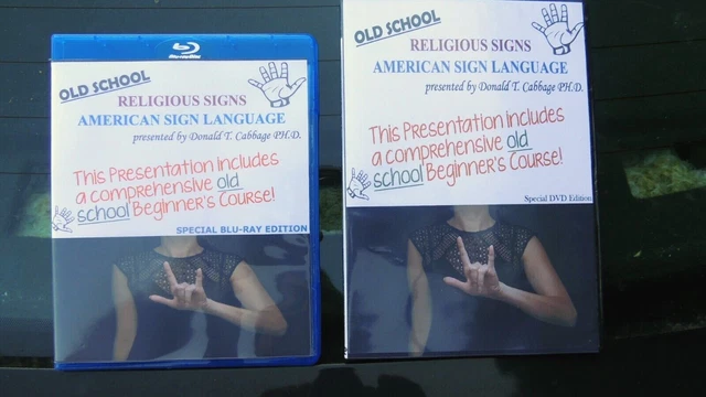 RELIGOUS SIGNS OLD School (ASL) Sign language on Bluray and DVD $10.99 ...