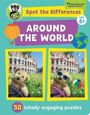SPOT THE DIFFERENCES Around the World PBS Kids 50 EUR 11,82 - PicClick DE