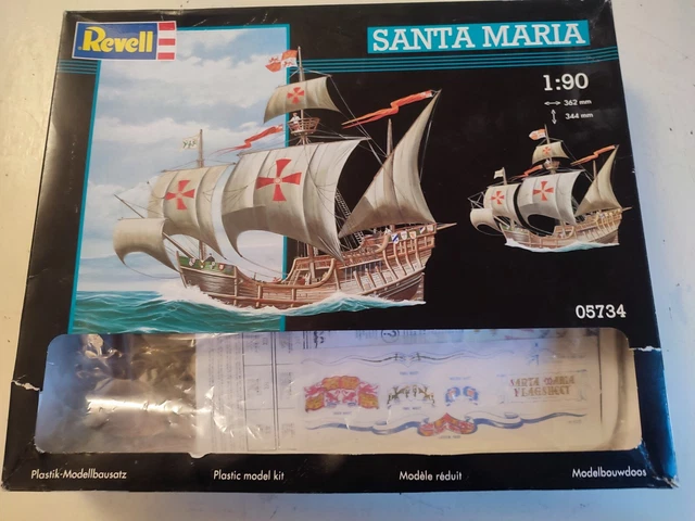 REVELL MAQUETTE NAVIRE Bateau 1/90 Santa Maria 5734 EUR 14,00 - PicClick FR