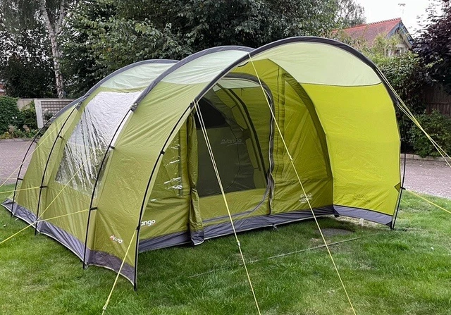 VANGO PADSTOW 500 pole tent, carpet and footprint ground sheet included ...