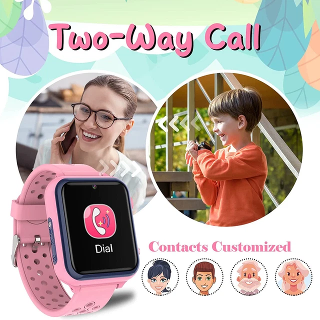 1.44 INCH IPS HD Color Touch Screen 2G Network Kids Watch With Dual-way ...