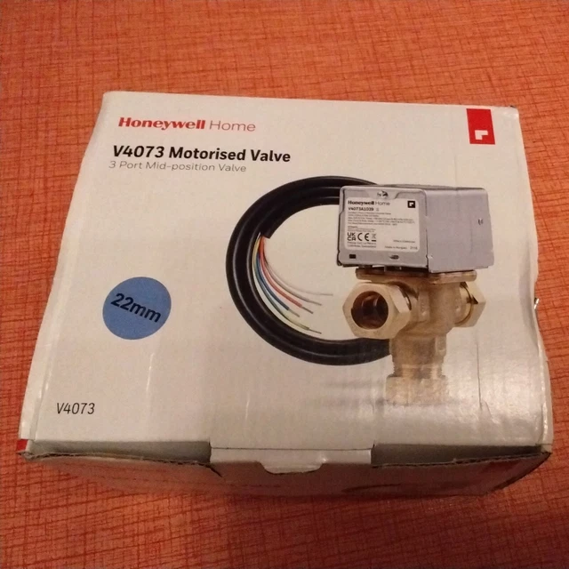 HONEYWELL V4073 3 port Motorised mid-position valve 22mm £60.00 - PicClick UK