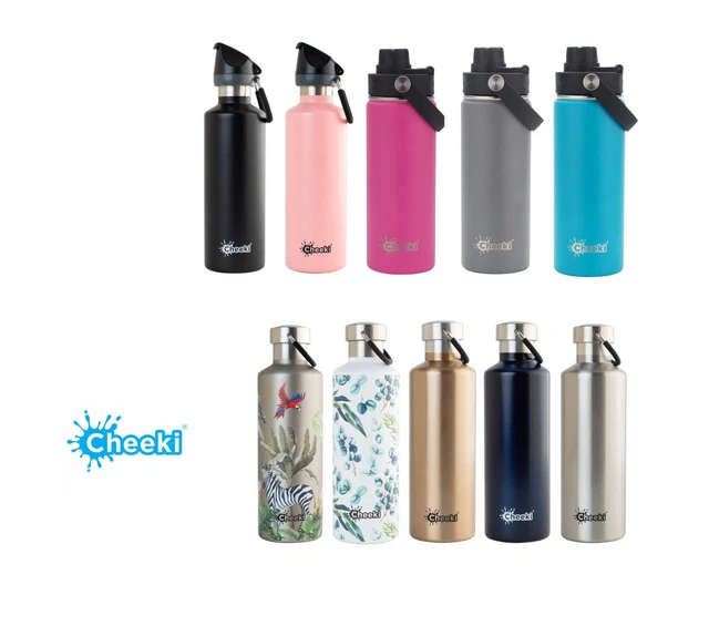 NEW CHEEKI INSULATED Bottle 600ml All Range ︱Active︱Adventure︱Classic ...