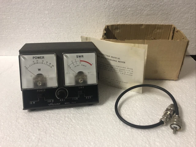 HANSEN MODEL FS-5 Rosmetro Wattmetro Power Swr Meter EUR 55,00 ...