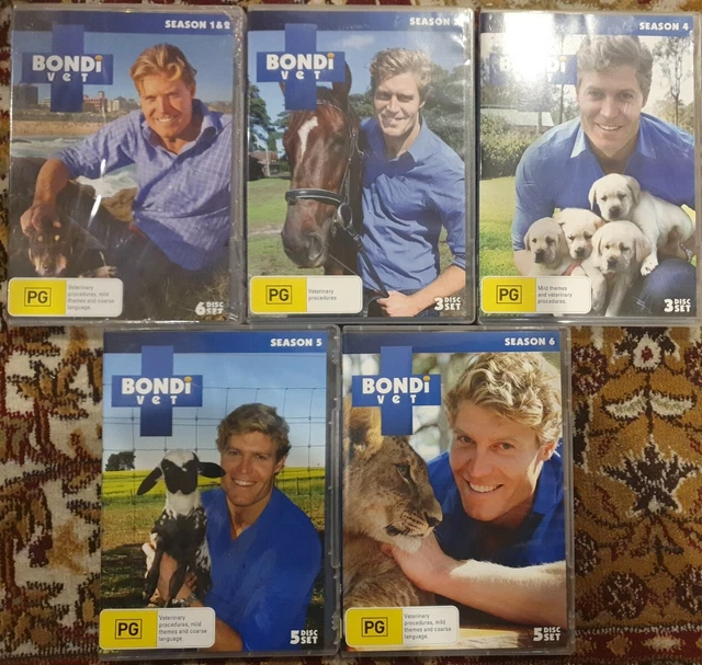 BONDI VET DVD Complete Set Season 1 2 3 4 5 6 Australian Tv Series ...