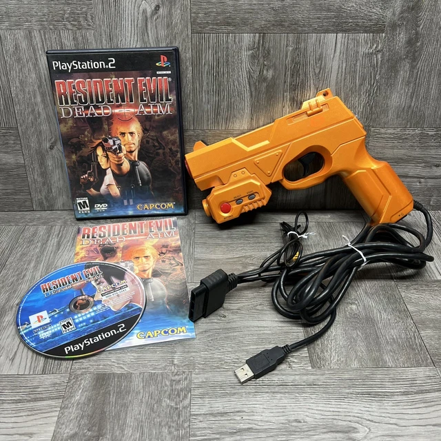RESIDENT EVIL: DEAD Aim Sony PlayStation 2 PS2 Complete with/ Hip Gear ...