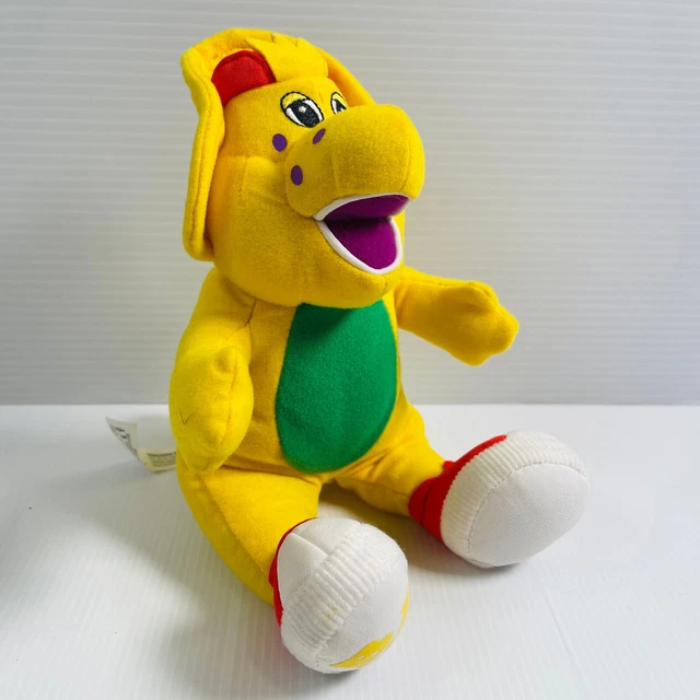 BARNEY & FRIENDS BJ The Dinosaur Yellow Plush 7” w/Shoes Vintage 2003 ...