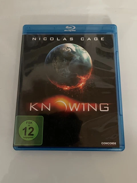 KNOWING MIT NICOLAS Cage Original deutsche Blu Ray EUR 5,00 - PicClick DE