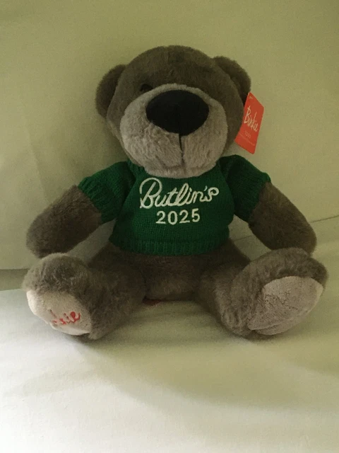 BUTLIN’S LATEST BINKIE Bear 2025 Soft Toy Plush Teddy , BNWT £26.71 ...