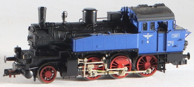 VINTAGE FLEISCHMANN DAMPFLOK BR 74 Zahnradlok ELB Edelweiss Lokalbahn ...