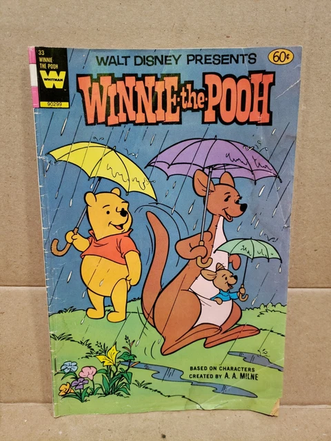 1984 WINNIE THE Pooh Comic Book #33,Walt Disney,Eeyore,Piglet,Tigger £4 ...