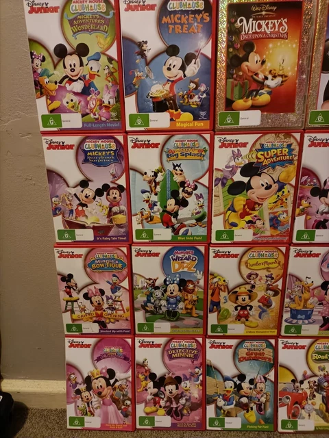 MICKEY MOUSE CLUBHOUSE Dvd Collection X17 And 2 Mickey Xmas DVDs $65.00 ...