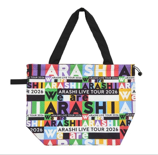 ARASHI LIVE TOUR 2026 We are ARASHI Final Limited Official Shopping Bag ...